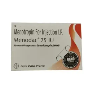 Menodac 75 IU for Sale: Peptide Human Menopausal Gonadotropin by Zydus ...